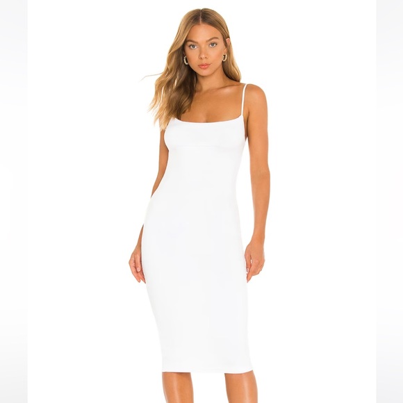 REVOLVE | Dresses | Sabrina Midi Dress White Superdown | Poshmark